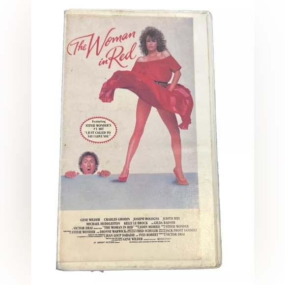 Media | The Woman In Red Gene Wilder Kelly Le Brock Gilda Radner Vhs ...